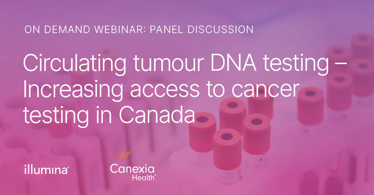 Circulating tumour DNA testing